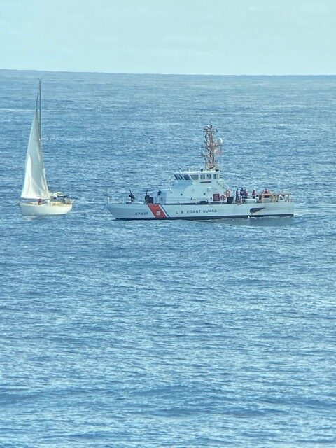 Savage Crew Aboard the Sulphur Enterprise Assists Sailboat in Distress ...